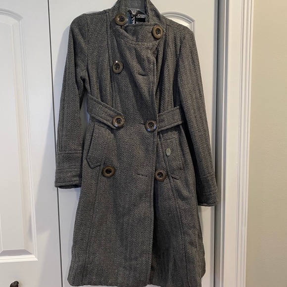 XOXO | Jackets & Coats | Xoxo Womens Ruffle Collar Coat | Poshmark